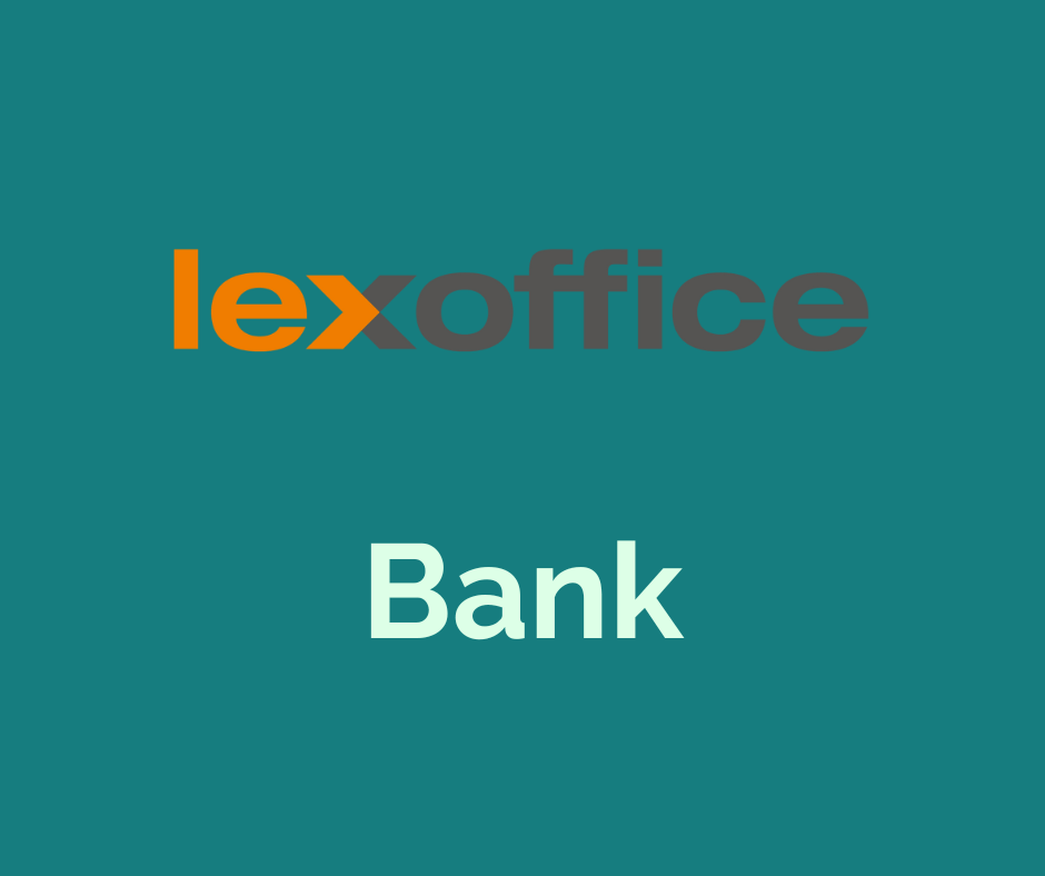 lexoffice - Bank - Büroservice Althier